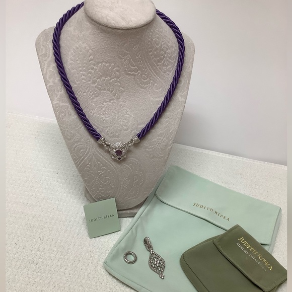 Judith Ripka | Jewelry | New Judith Ripka 4 Piece Convertible Necklace ...